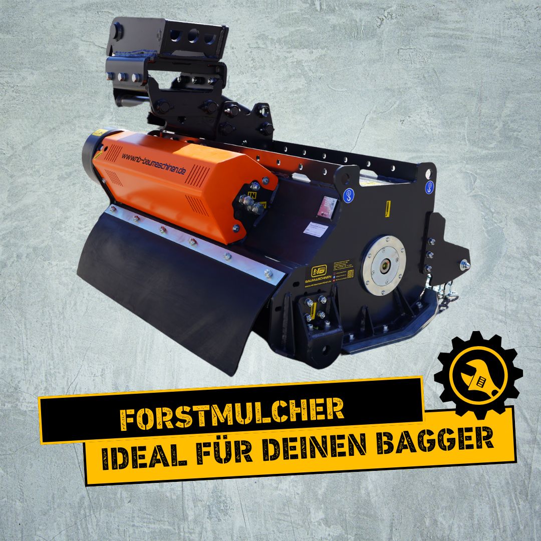 Mulcher für Bagger: Die Lösung für Landschaftspflege