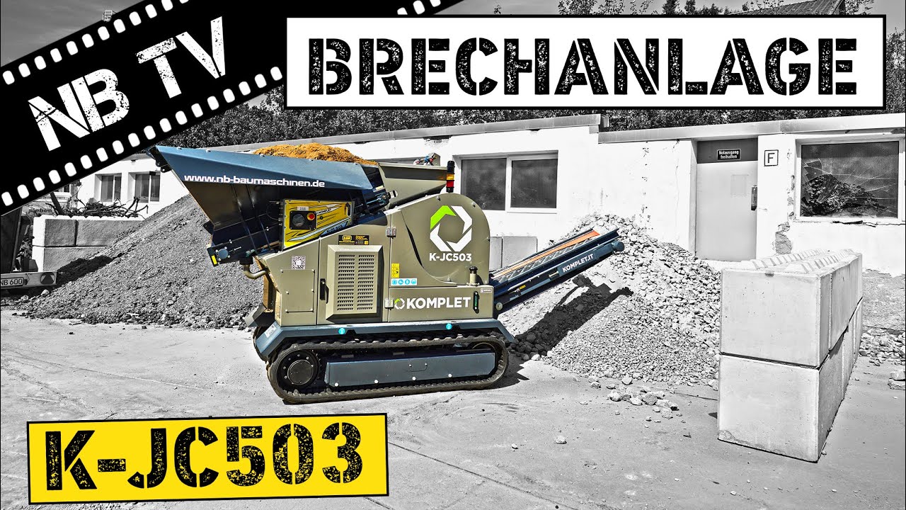 Backenbrecher Komplet K-JC503 - NB Baumaschinen GmbH